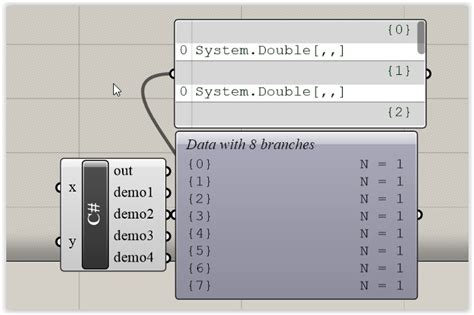 C Array To Datatree Grasshopper Mcneel Forum