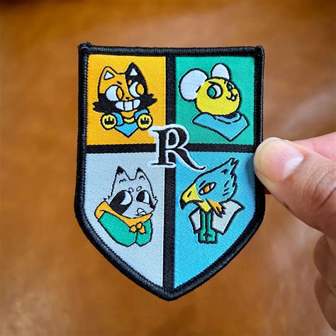 Root Factions Shield Crest Iron On Patch Root Board Game Etsy