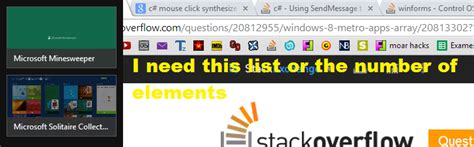 Windows 8 Metro Apps Array Stack Overflow
