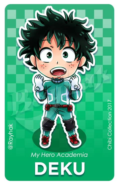 Izuku Midoriya Deku Chibi Collection By Rayhak On Deviantart