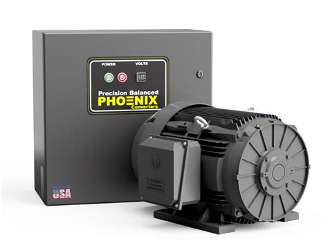 Industrial Grade Rotary Phase Converter Selection Phoenix Phase