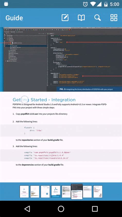 PSPDFKit 2 For Android Nutrient