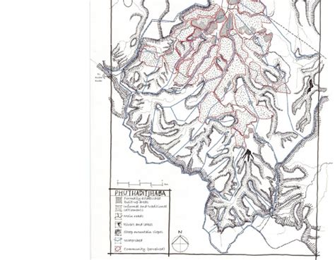 4 Example Map Showing Potential Delineation Of Communities In