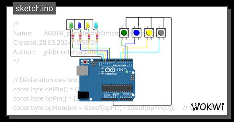 Montage et codage 4 microswitch Page 6 Français Arduino Forum