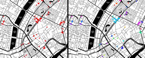 Stops Are Spatially Clustered Into Places Using The Dbscan Clustering Download Scientific