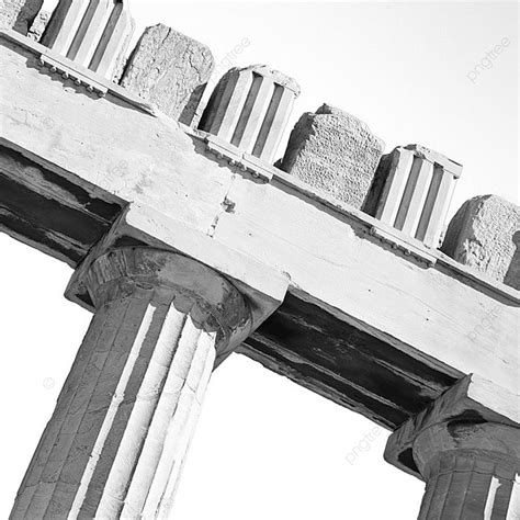 그리스에서 오래된 건축물과 역사적 장소인 파르테논 신전 사진 배경 및 무료 다운로드를위한 그림 Pngtree