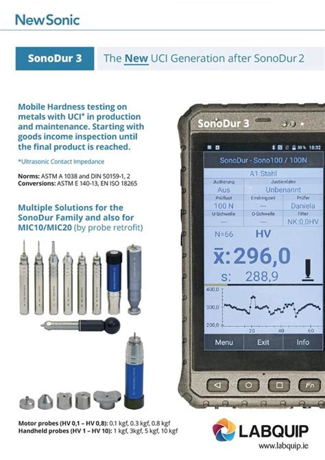 Portable Hardness Testing Labquip Ireland