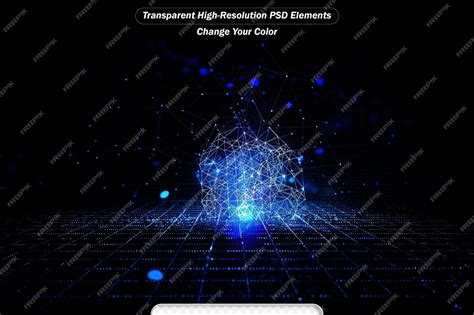 Premium Psd Abstract Technology Background Binary Code Futuristic Concept