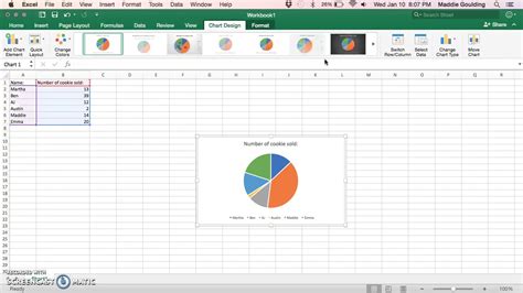 How To Create A Pie Chart Or Scatter Plot On Excel Youtube
