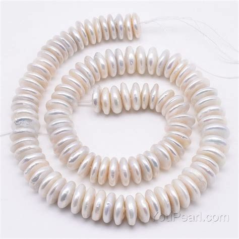 Flat Pearls Holes Etsy