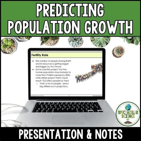 predicting population growth presentation and guided notes spectacular