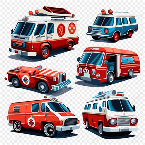 긴급 차량상표클립 아트만화 Png 일러스트 무료 다운로드 Lovepik