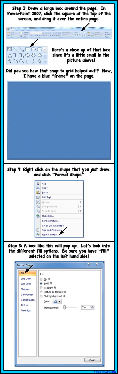 How To Make A Frame In PowerPoint A Turn To Learn