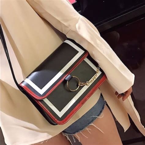 Bags Medium Sized Crossbody With Chain Detail Poshmark