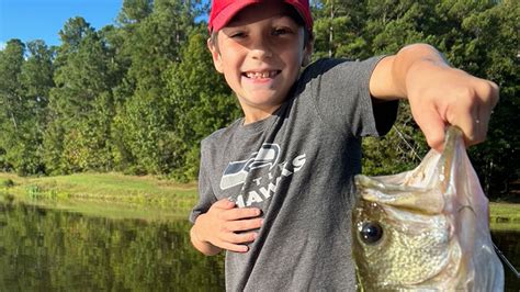 Ryan Wojcikewychs First Largemouth Bass Carolina Sportsman