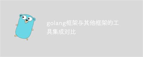 Golang框架与其他框架的工具集成对比 叮当号