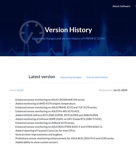 Hwinfo64 Got A New Version Fixing Sensor Monitoring E G Cpu Voltage On X570 Boards R Amd