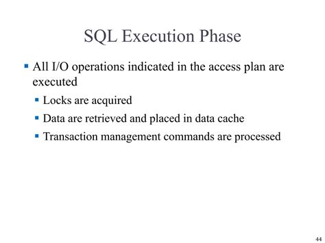 Database Performance Tuning And Query Optimization Ppt Databases