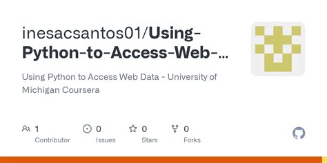 Github Inesacsantos01using Python To Access Web Data Using Python