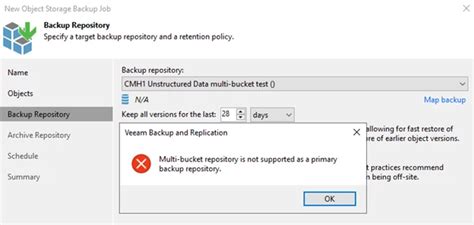 V 12323617 Automatic Bucket Creation Breaks Vcc Entraid And Unstructured Data Backups