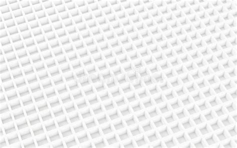 White Abstract Image Of Cubes Background 3d Render Stock Illustration Illustration Of