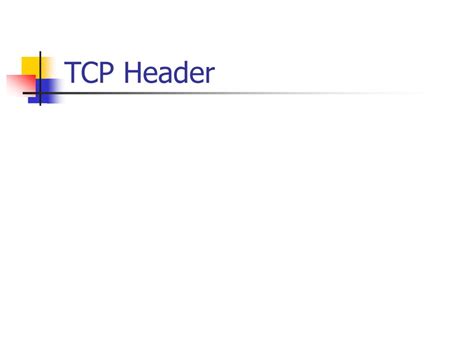 PPT TCP IP Header PowerPoint Presentation Free Download ID