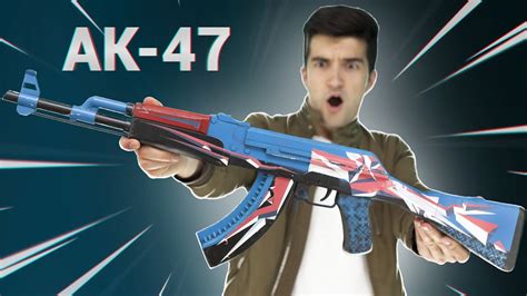 Am Facut Un Ak 47 Din Cs Go Point Disarray Diy Youtube