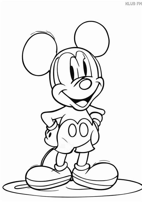 Myszka Miki Kolorowanka Disney W Wielu Ods Onach