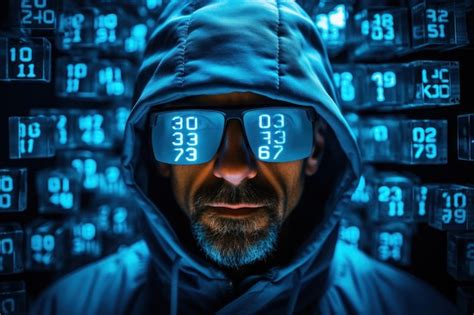 premium ai image the concept of computer security the hacker enters