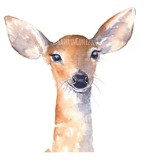 Loose Watercolour Little Red Boots