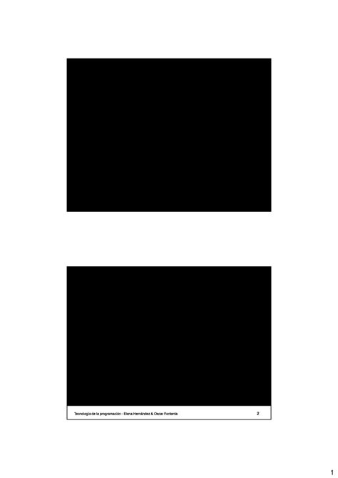 PDF de programación Tema 6 Tecnología de la Programación