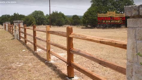Benefits Of Split Rail Fences For Your Property Superior Fence Co San Antonio