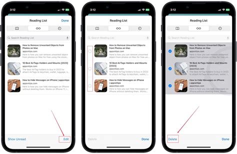 How To Delete Reading List On Mac And IPhone Appsntips