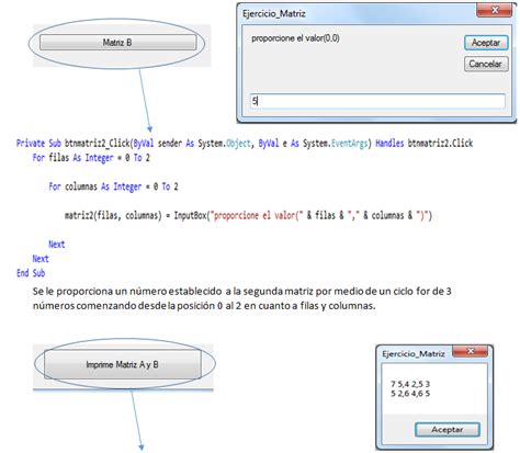 Teach In The World Matrices En Visual Basic 2010