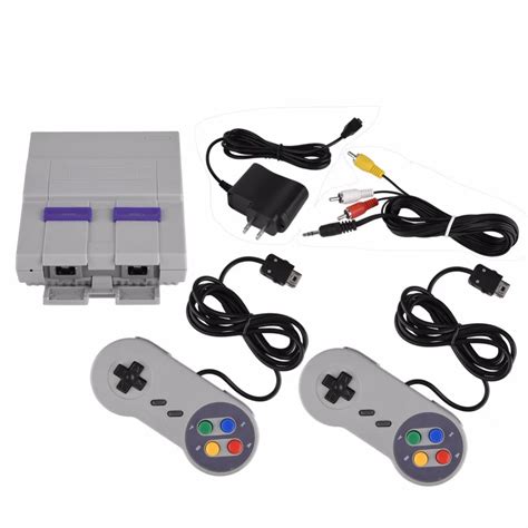 Household 16 Bit Built In 94 Games Console System With Gamepad For Sfc For Snes Nintendo Game
