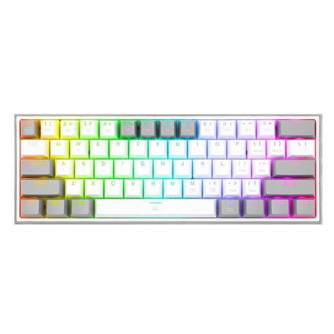 K617-RGB Fizz RGB White/Grey - Redragon - Oficjalna strona producenta