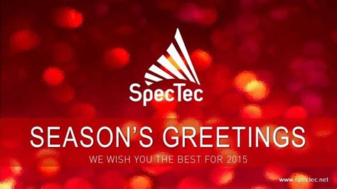 Spectec On Linkedin From All At Spectec Seasons Greeting And All