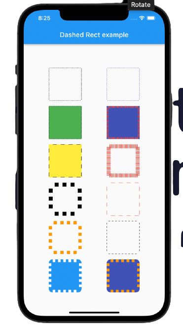 Draw A Beautiful Dotted Line With Flutter Free Flutter Source Code