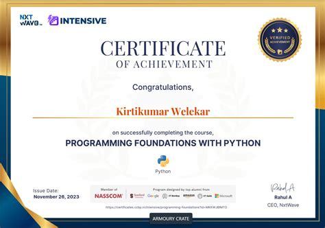 Kirtikumar Welekar On Linkedin Day111 Rahulattuluri Sashankgujjula