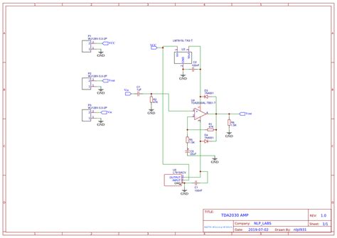 TDA2030 Platform For Creating And Sharing Projects OSHWLab