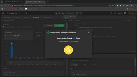 Himanshu Kharola On Linkedin Leetcode Streak Programming Datastructures