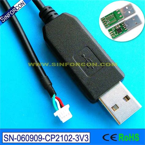 Win8 10 Sinforcon Silicon Labs Cp2102 Usb Uart Ttl 3 3v Level To Jst Sh