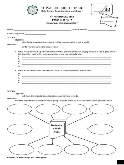 4th Grade 7 Computer Pdf Cyberspace Computing