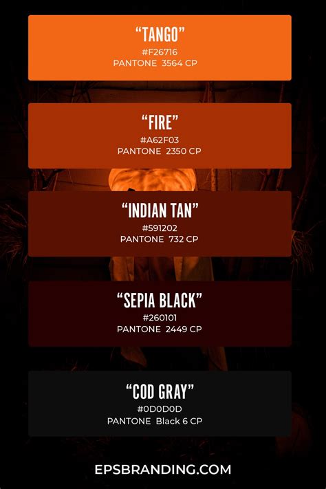 Halloween Color Themes To Go For This Years Celebrations Halloween Color Palette Color
