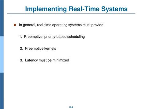 Operating System Real Time Systems Powerpoint Slides Learnpick India