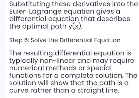 Substituting These Derivatives Into The Euler Studyx