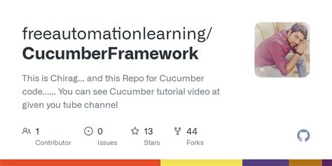 Github Freeautomationlearning Cucumberframework This Is Chirag And This Repo For Cucumber