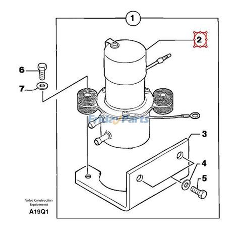 Fuel Pump Pj5150005 For Volvo Excavator Ec14 Ec15 Ec20 Ec45
