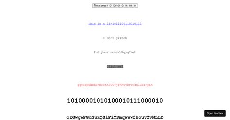 react teffex glitch example forked codesandbox