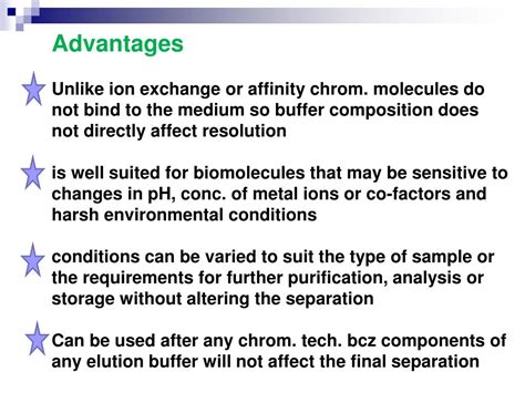 PPT Size Exclusion Chromatography PowerPoint Presentation ID